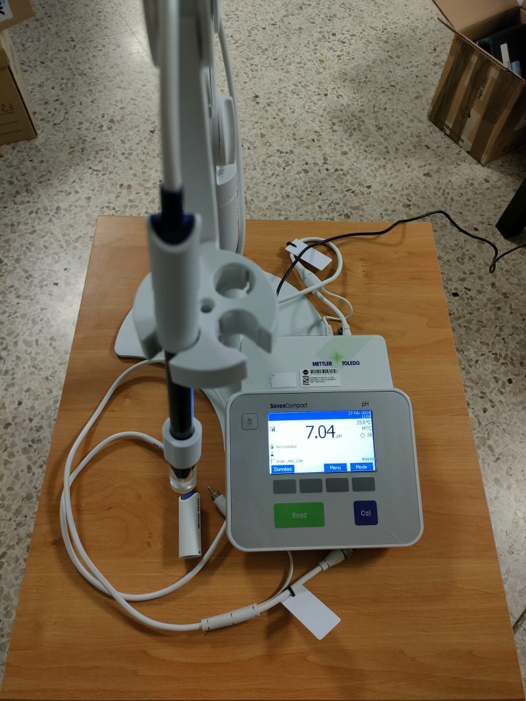 pH-mètre, SevenCompact S210, METTLER TOLEDO - Cj lab